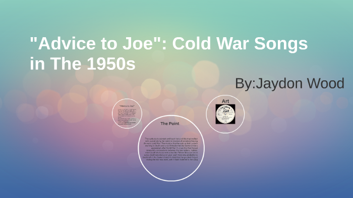 "Advice to Joe" by jaydon wood on Prezi