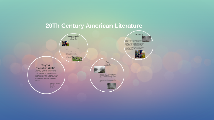 20th Century American Literature by Riyona Johnson on Prezi