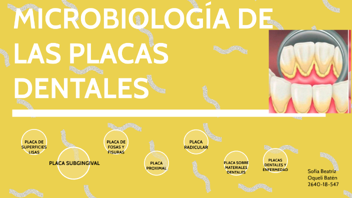 MICROBIOLOGÍA DE LAS PLACAS DENTALES by sofi oquelí on Prezi