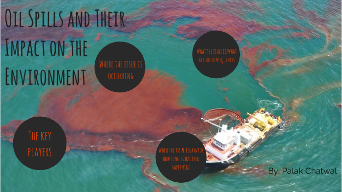 Oil Spills and Their Impact on the Environment by palak chatwal on Prezi