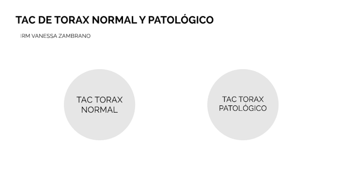 TAC TÓRAX NORMAL Y PATOLÓGICA by Vanessa Zambrano López on Prezi