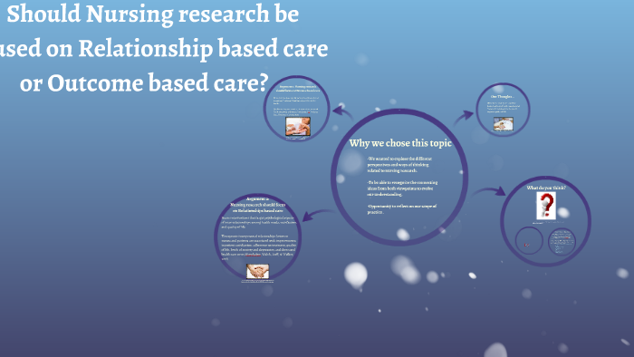 Relationship Based Care vs. Outcome Based Care by Abigail Chow on Prezi