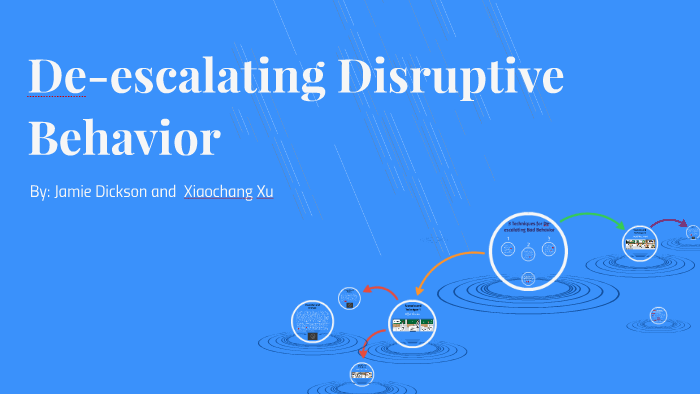 De-escalating Disruptive Behavior by jamie dickson on Prezi
