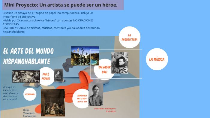 El arte del mundo hispanohablante by Jon Hinthorne on Prezi