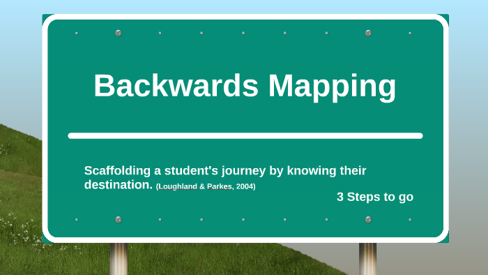 Backwards Mapping by Joshua Bell on Prezi