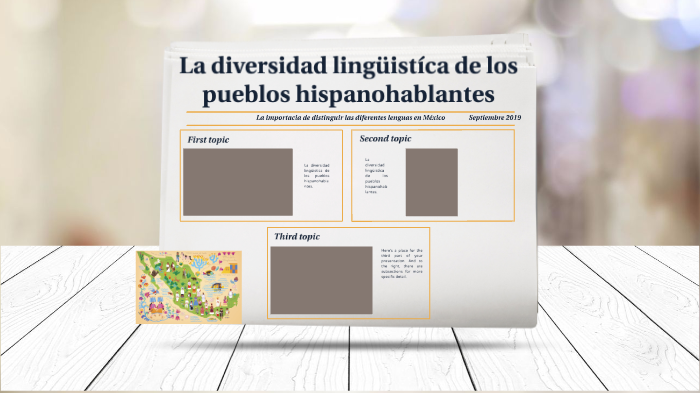 La diversidad lingüistíca de los pueblos hispanohablantes by ximena ...