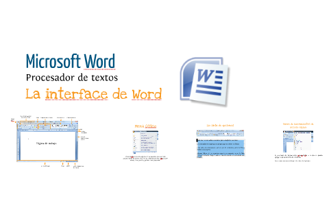 O - 1. Interface de Microsoft Word by on Prezi