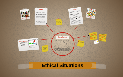 Ethical Situations Visual Aid by on Prezi