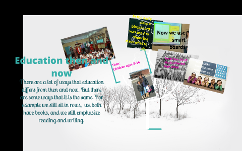 Education then and now by Jade Daugherty on Prezi