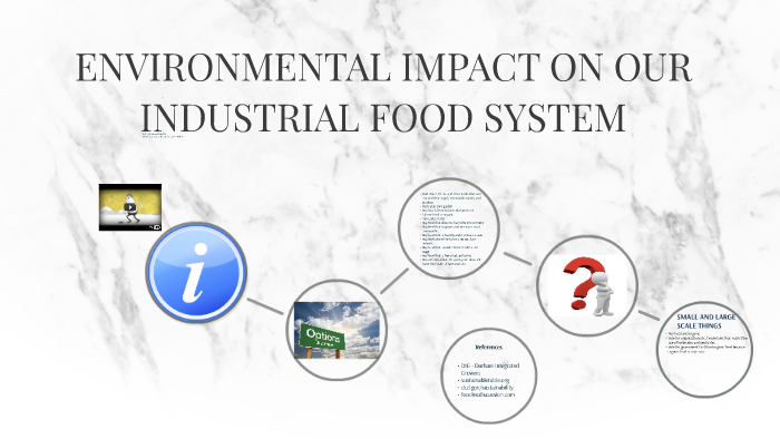 ENVIRONMENTAL IMPACT ON OUR INDUSTRIAL FOOD SYSTEM by Shandelle Kendra ...