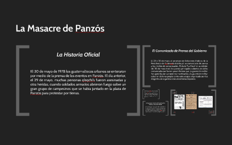 La Masacre de Panzós by Willy Lpz on Prezi