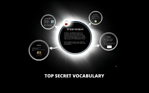 TOP SECRET VOCABULARY by Ben Sorge on Prezi