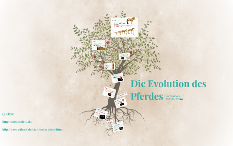 Die Evolution des Pferdes by Aleo Bierhut on Prezi