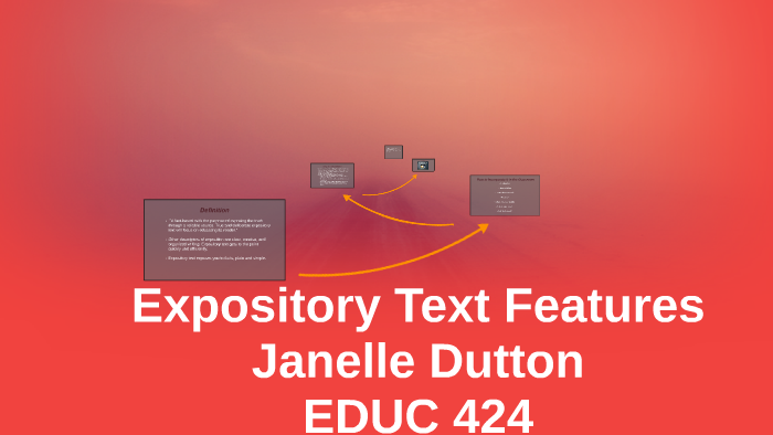 Expository Text Features by Janelle Dutton on Prezi
