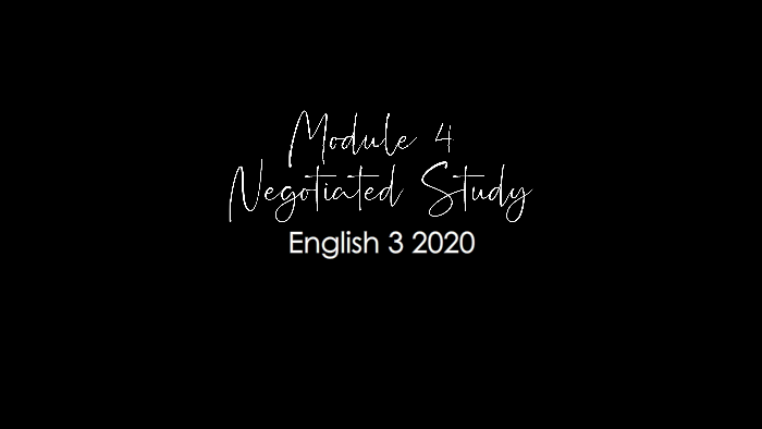 Negotiated Study by Bronwyn Moran on Prezi