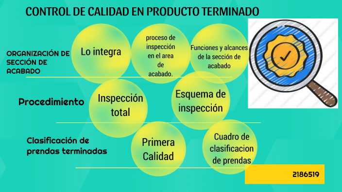 CONTROL DE CALIDAD EN PRODUCTO TERMINADO by diana carolina chacon ...