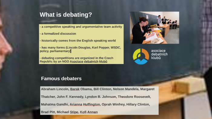 What is debating? by on Prezi