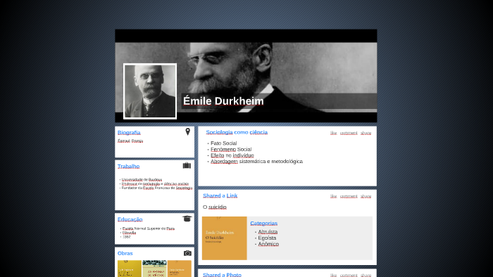 Émile Durkheim by Carla Silva on Prezi