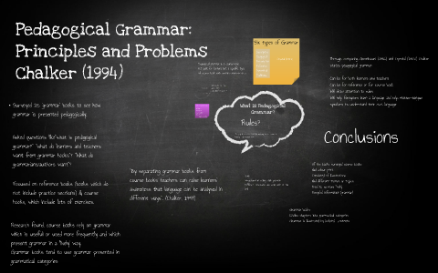 Pedagogical Grammar: by Amar Dhillon on Prezi