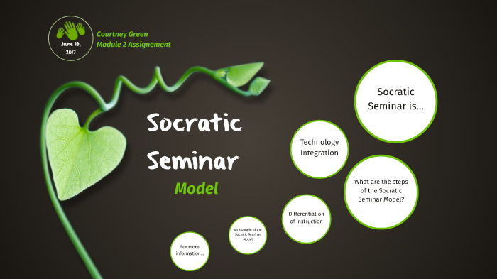The Socratic Seminar Model by Courtney Green on Prezi