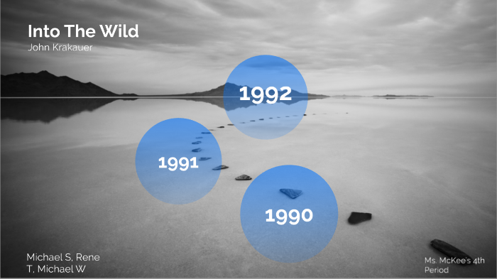 Into The Wild Timeline by Michael Weston on Prezi