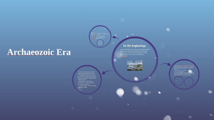 Archaeozoic Era by Yining Qu on Prezi