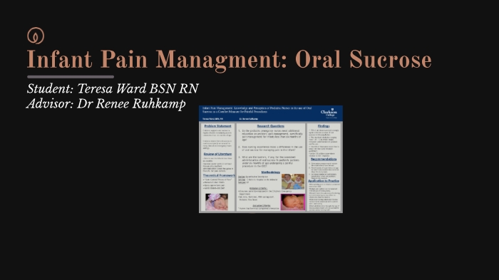 Infant Pain Management: Oral Sucrose by Teresa Ward on Prezi