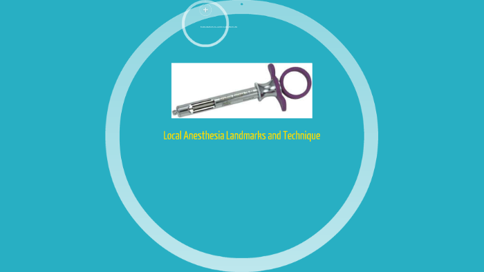 Local Anesthesia Landmarks and Technique by Sherry Heaney on Prezi