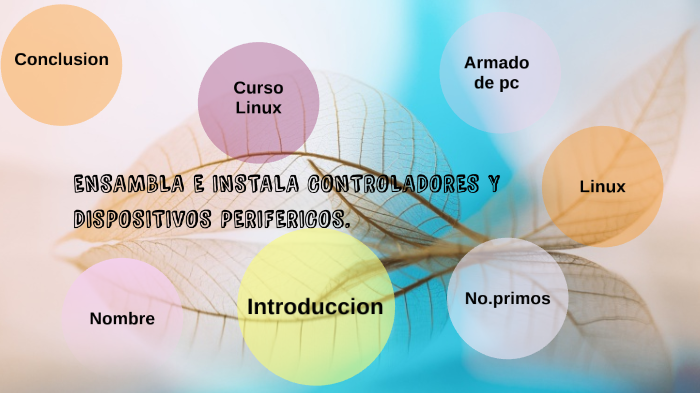 Ensambla e instala controladores y dispositivos periféricos. by yunuen ... Ensambla e instala controladores y dispositivos periféricos. by yunuen ...