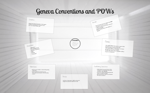 Geneva Conventions and Prisoners of War by Kathryn Goodman on Prezi