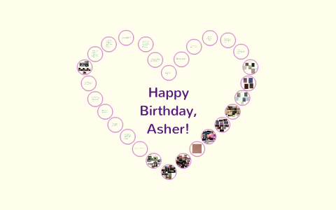 Happy Birthday Asher! by Sara Barnett on Prezi