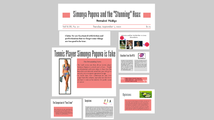 Simonya Popova Hoax by Annabel phillips on Prezi