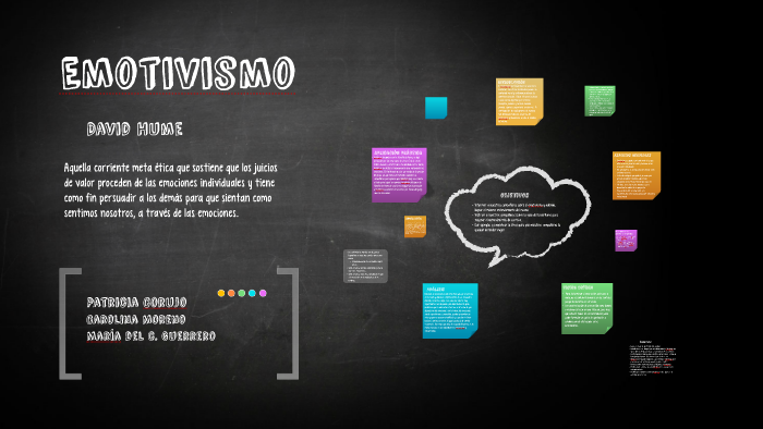 Emotivismo by Patricia Corujo on Prezi