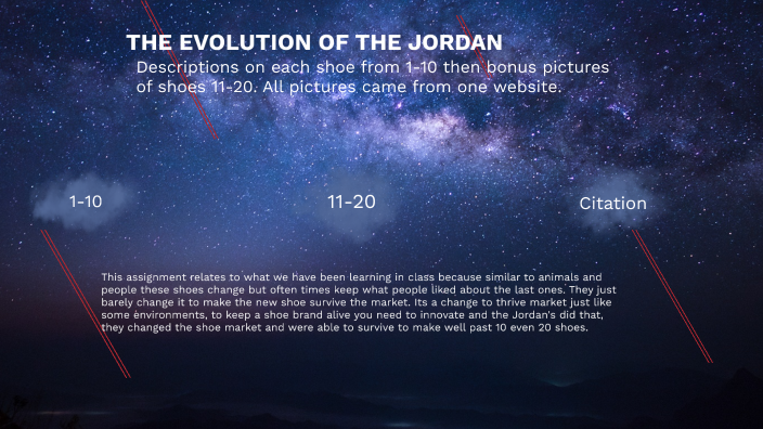 The Evolution Of The Jordan by graysen gartman on Prezi