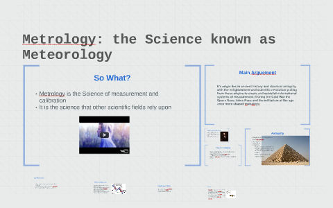 Metrology: the Science known as Meteorology by zoe freese