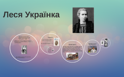 Леся Українка by Kristina Romanenko on Prezi