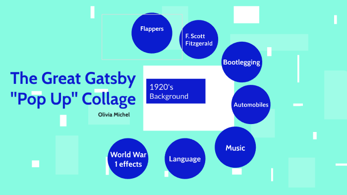 The Great Gatsby Collage by Olivia Michel on Prezi