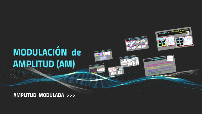 MODULACIÓN de AMPLITUD (AM) - AMPLITUD MODULADA by Rocío Marisol ...