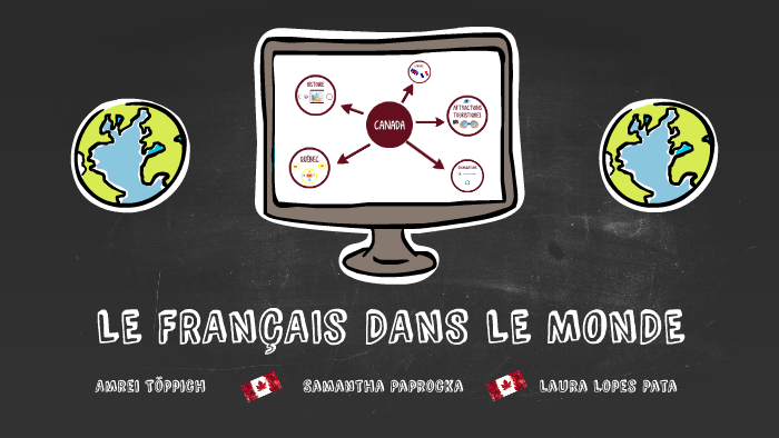 LE FRANÇAIS DANS LE MONDE by L LP on Prezi