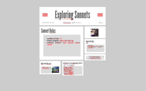 Sonnet Rules by Amber Ashby on Prezi