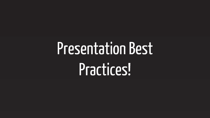 Presentation Basics by Brian Clauser on Prezi