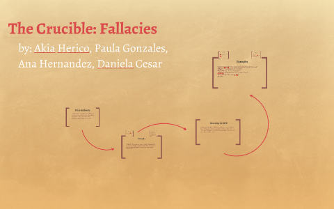 The Crucible: Fallacies by daniela cesar on Prezi