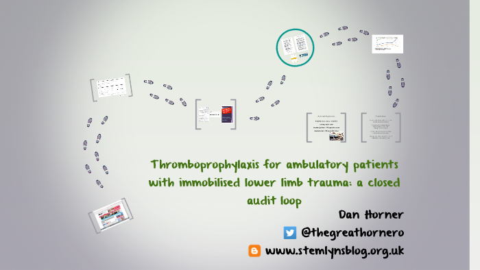VTE prophylaxis for ambulatory patients with lower limb trauma: a ...