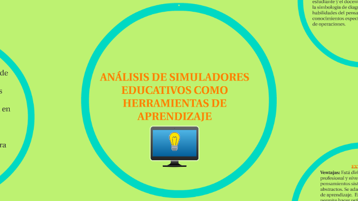 ANÁLISIS DE SIMULADORES EDUCATIVOS COMO HERRAMIENTAS DE APRE by Jean ...