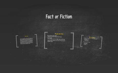 Fact or Fiction by Ann Doohan