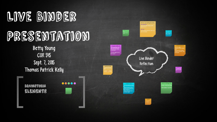 Live Binder Presentation by Betty Young on Prezi