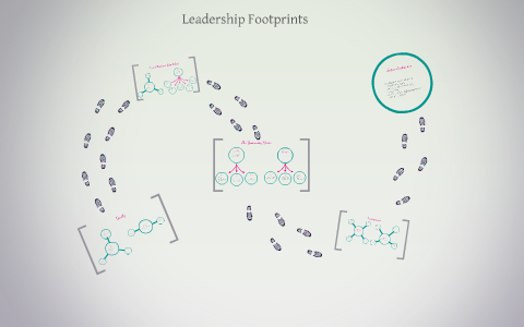 Footprints made while building a leader... by Amanda Hickey