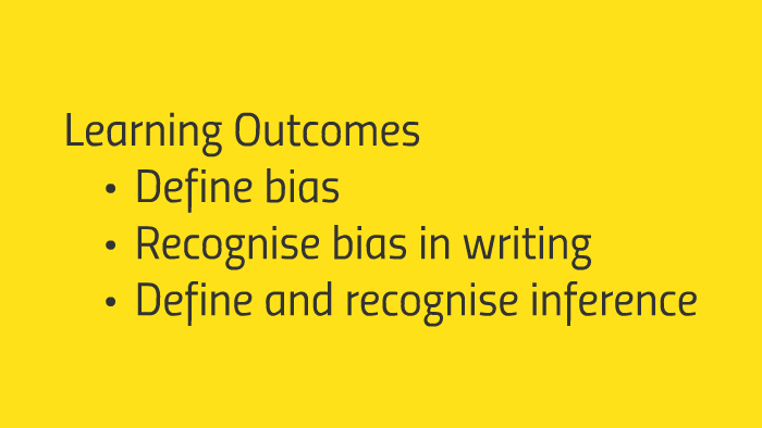 Bias & Implied Meaning by Joanne Scannell on Prezi