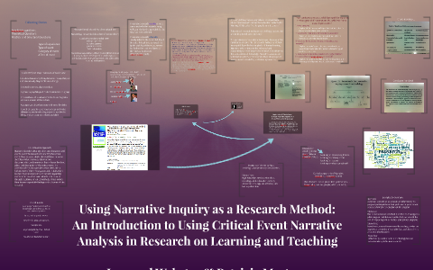 Using Narrative Inquiry as a Research Method: An Introductio by ...