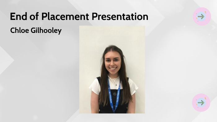 End of Placement Presentation by Chloe Gilhooley on Prezi